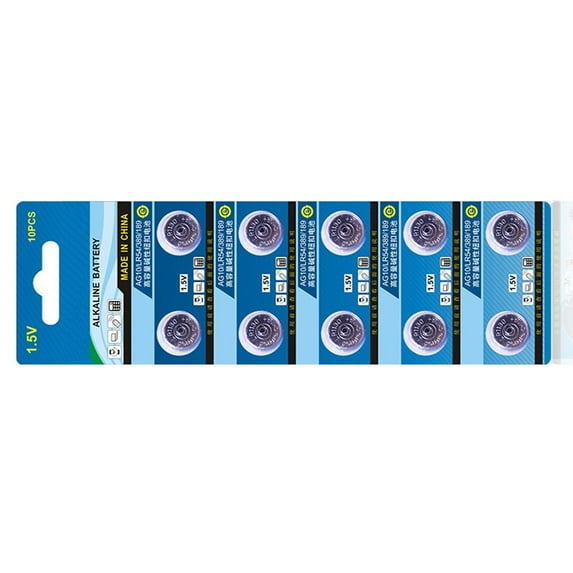 10pcs/20pcs 1.5V Alkaline Button Cell Batteries AG10/LR54 1.5V Alkaline ...