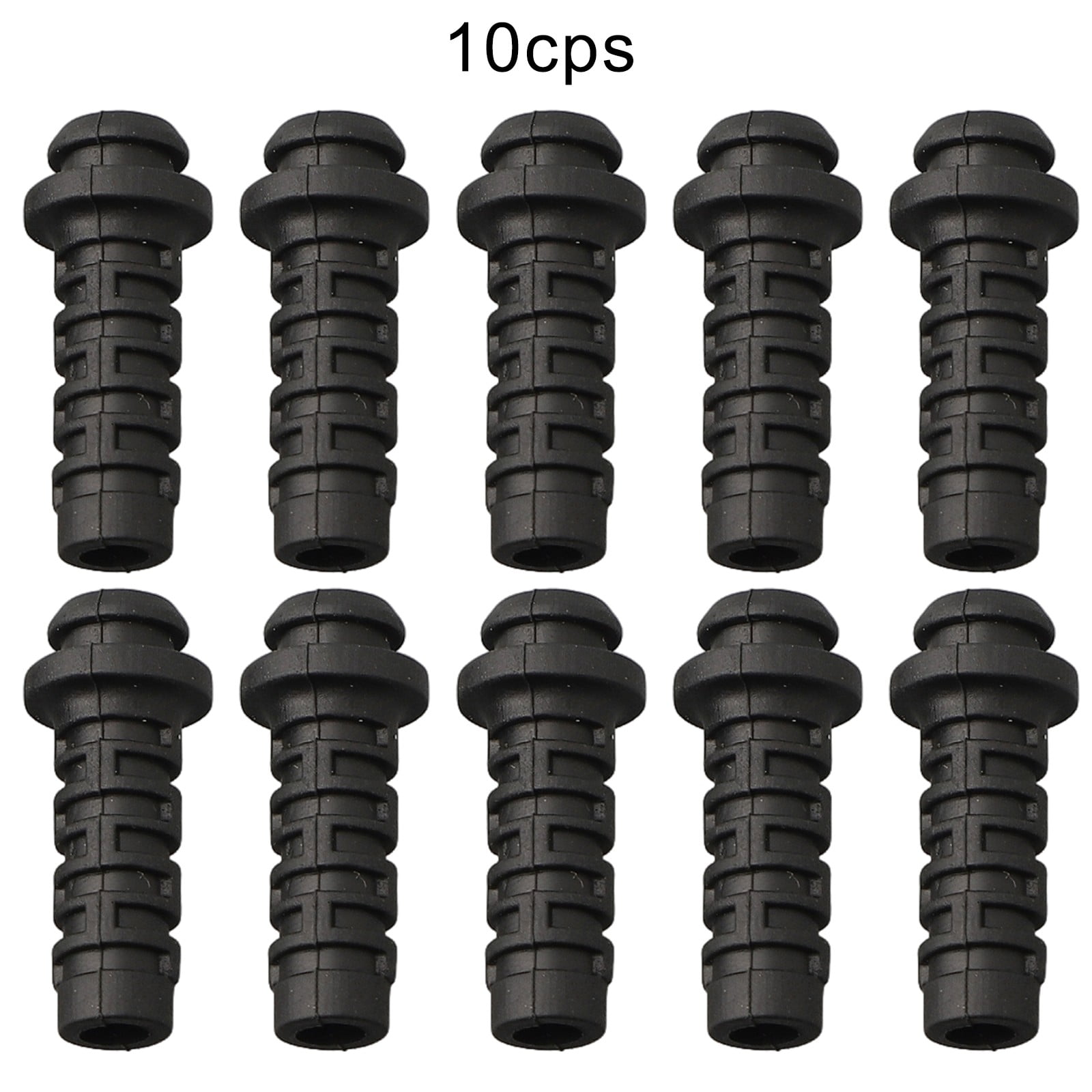 10PCS 3/4/5mm Cable Gland Connector Rubber Strain Relief Cord Boot Wire ...