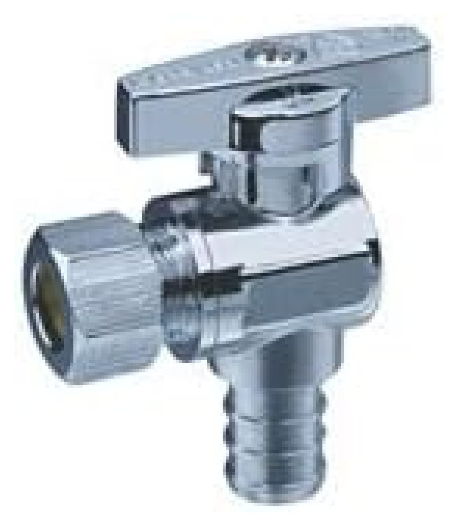 10pcs 3/8" OD x 1/2" PEX Angle Stop Valves, Lead-Free Brass 1/4 Turn ...