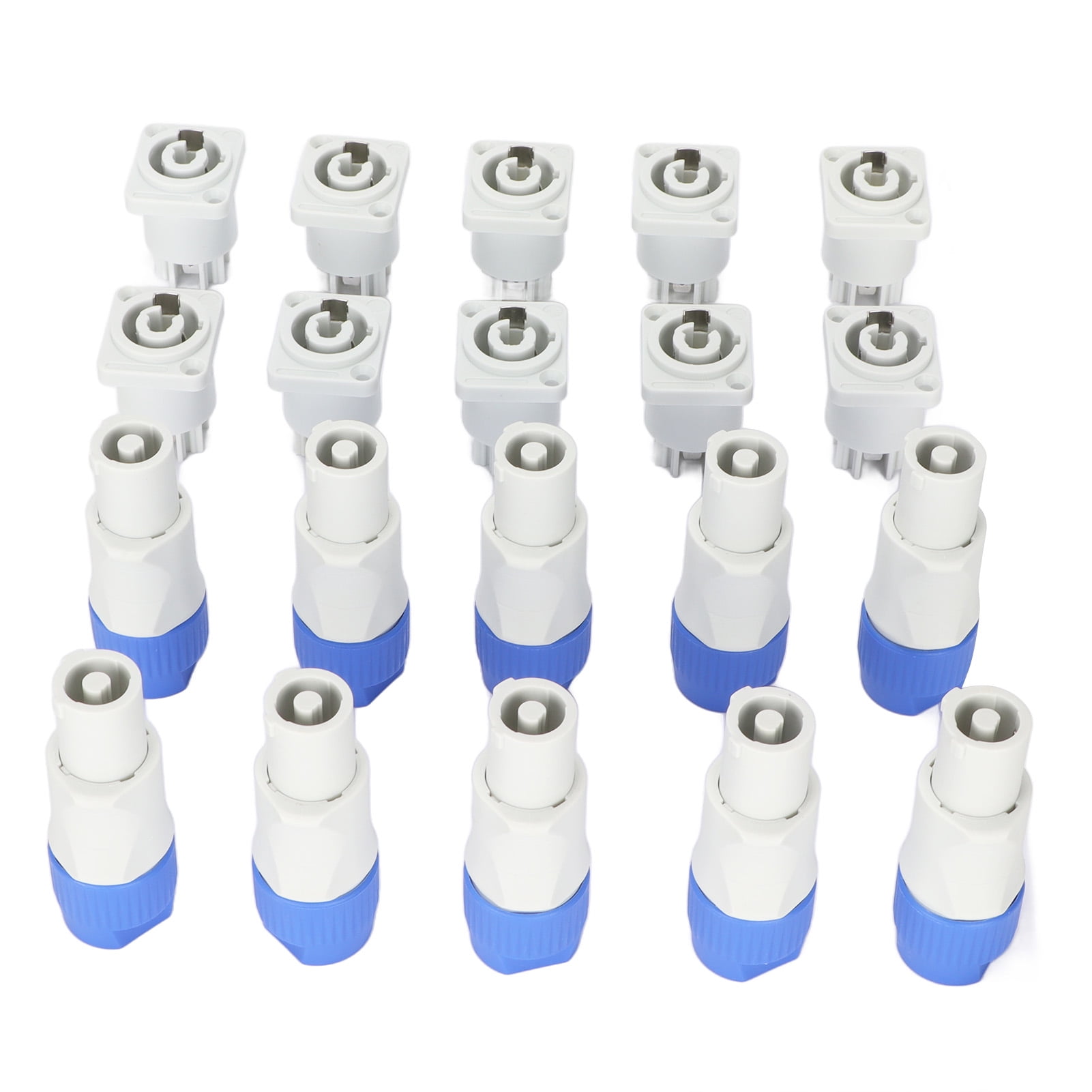 10pcs 3 Pin Male and Female Head Connectors 20A Plug and Play Speaker ...