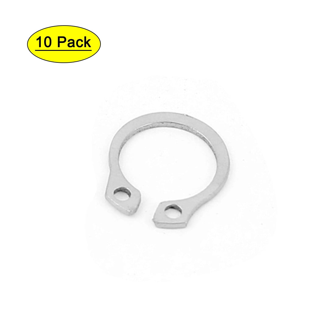10pcs 304 Stainless Steel External Circlip Retaining Shaft Snap Rings ...