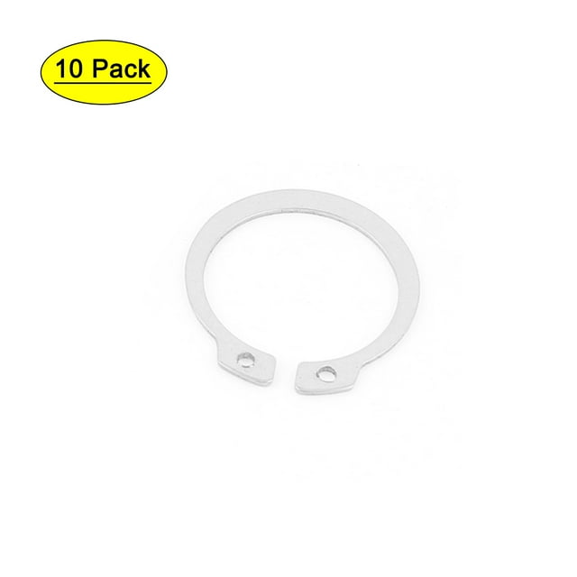 10pcs 304 Stainless Steel External Circlip Retaining Shaft Snap Rings ...