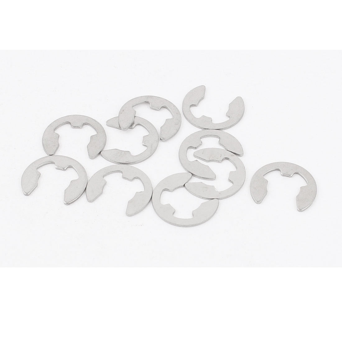 10pcs 304 Stainless Steel Fastener External Retaining Ring E-Clip ...