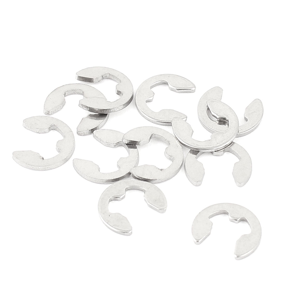 10pcs 304 Stainless Steel Fastener External Retaining Ring E-Clip ...