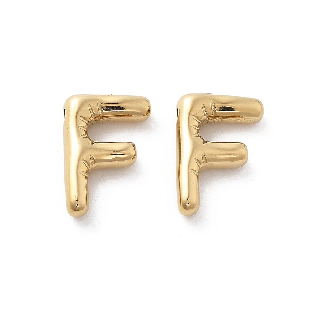 10pcs 304 Stainless Steel Pendants golden Ion Plating(IP) Balloon ...