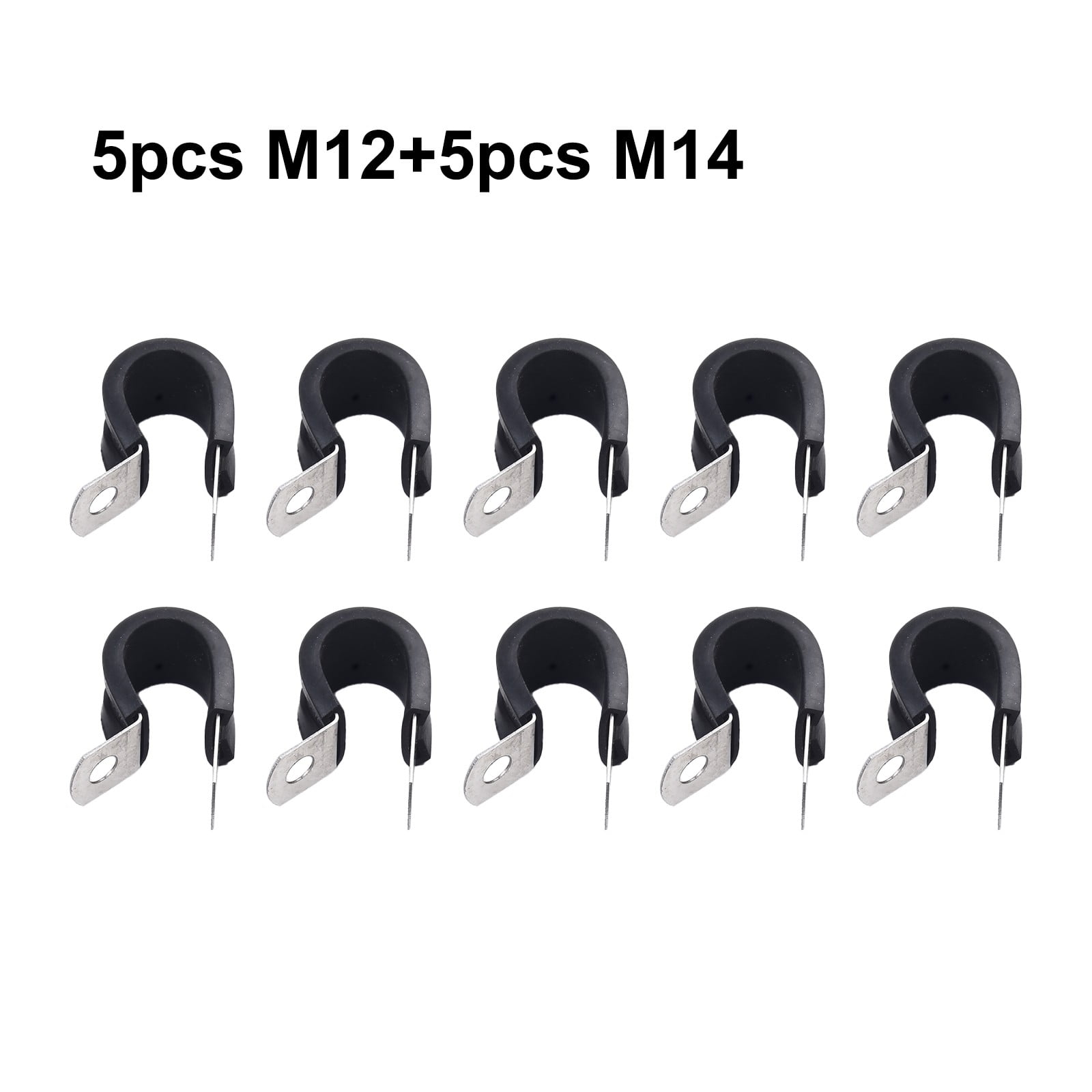 10pcs 304 Stainless Steel Strip Riding Card Type-R +for M14 Rubber ...