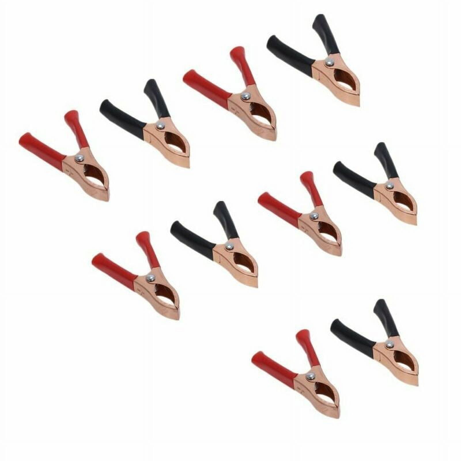 10pcs 30A Car Alligator Clips Battery Clamps Crocodile Clip Aligator ...
