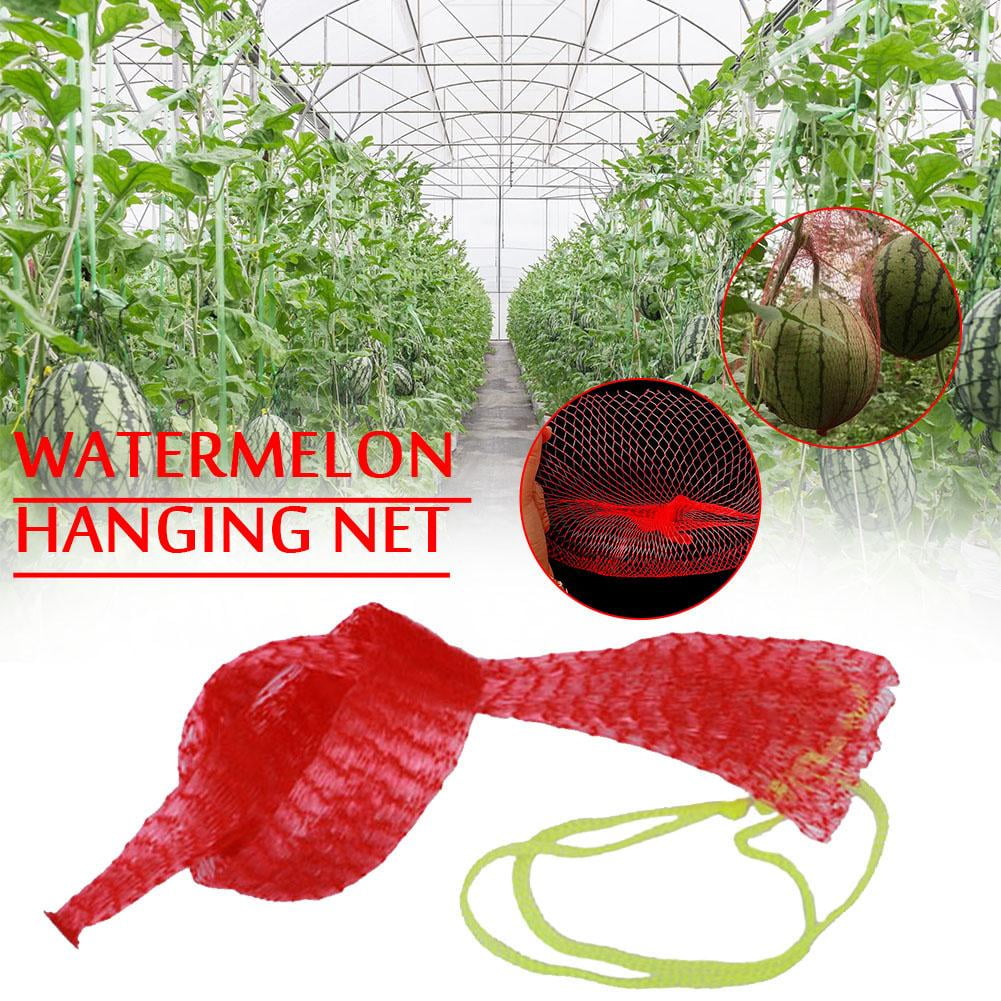 10pcs 35cm Thickened Rope Greenhouse Hanging Watermelon Net Bag Thick Hanging Melon Hanging Net ...
