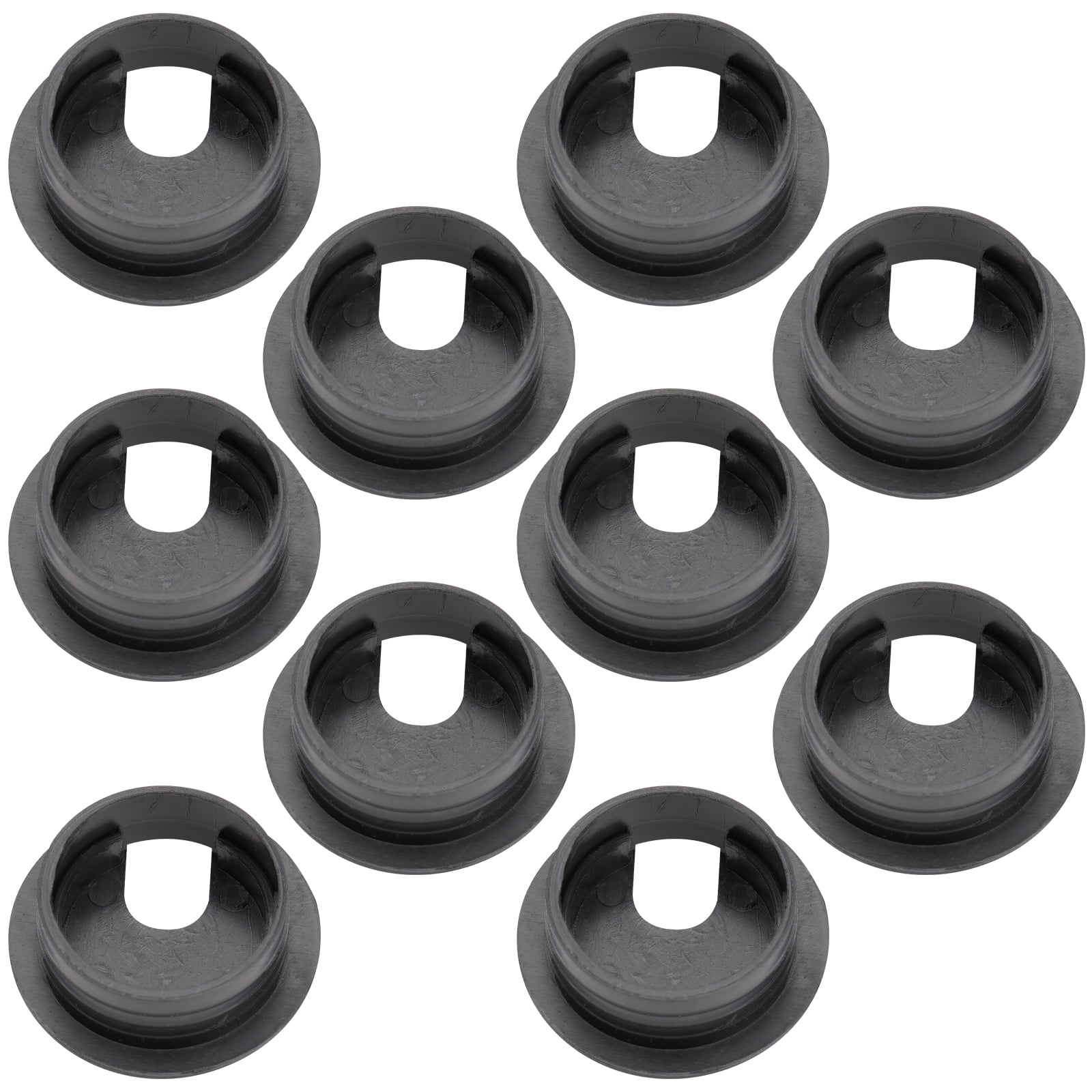 10pcs 35mm Computer Desk Cable Coil Out Hole Cover Desktop threading ...