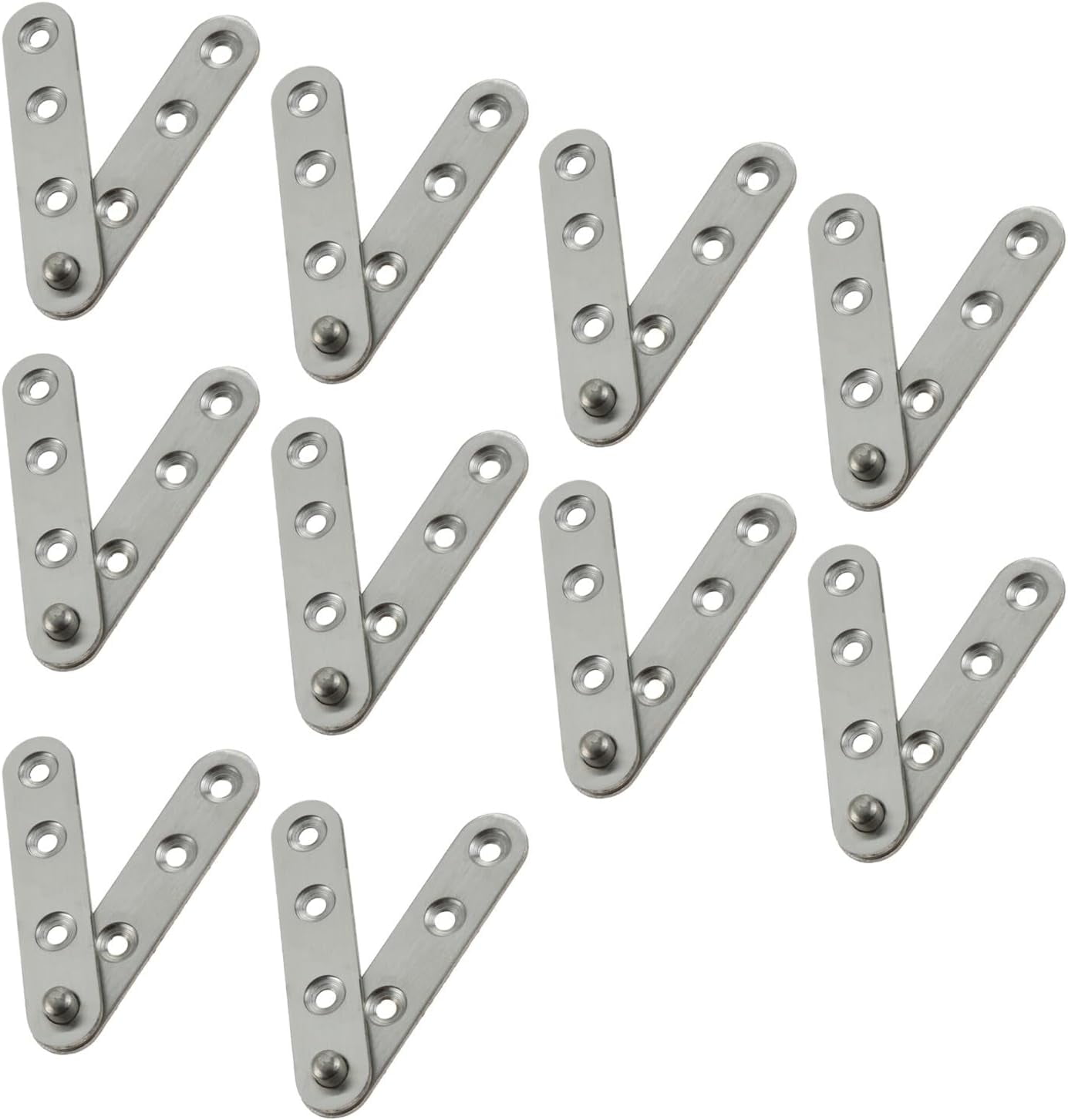 10pcs 360 Degree Rotating Hings Stainless Steel Door Pivot Shaft ...