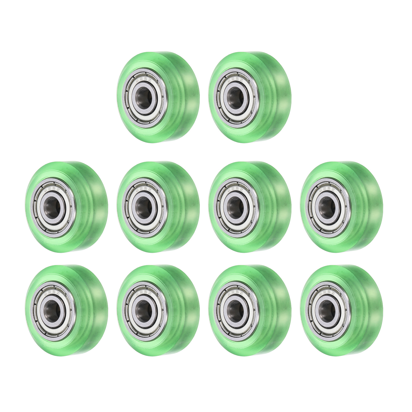 Uxcell 3D Printer V-Slot Rollers, 10pcs Solid High-Speed Gantry Wheels ...