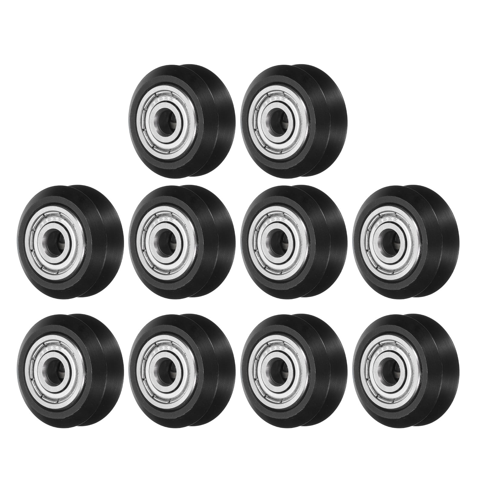 Uxcell 26pcs 3D Printer POM Rollers, High-Speed Gantry Wheels V Slot ...