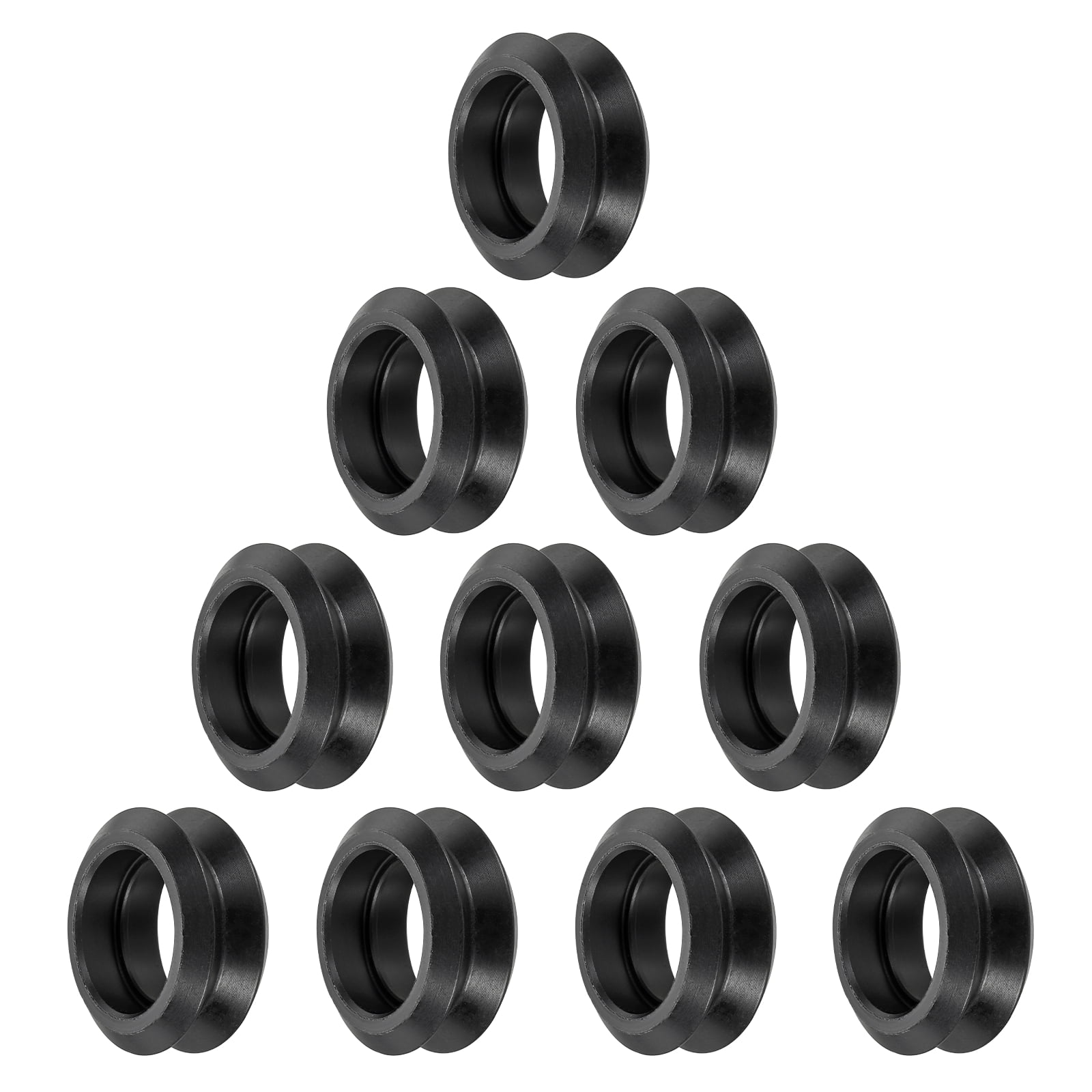 10pcs 3D Printer Wheels V Slot POM Pulley Wheels Solid High-Speed ...