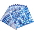 10pcs 3D Square Mosaic Tile Sticker Self Adhesive Sticker Blue ...