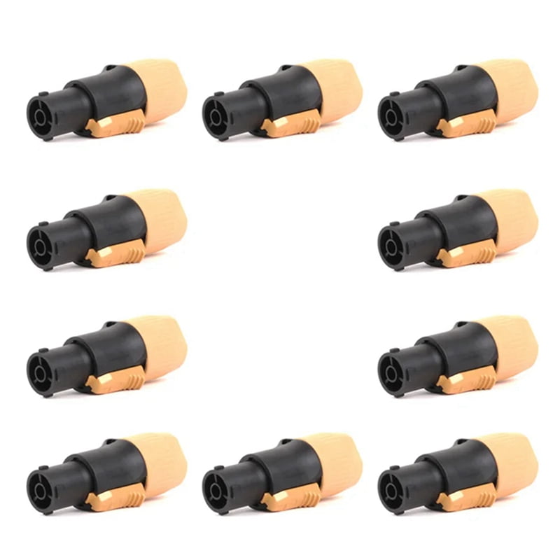 10pcs 3Pins True Locking Connector Female Plug Jack NAC3FX-W NAC3MX-W ...