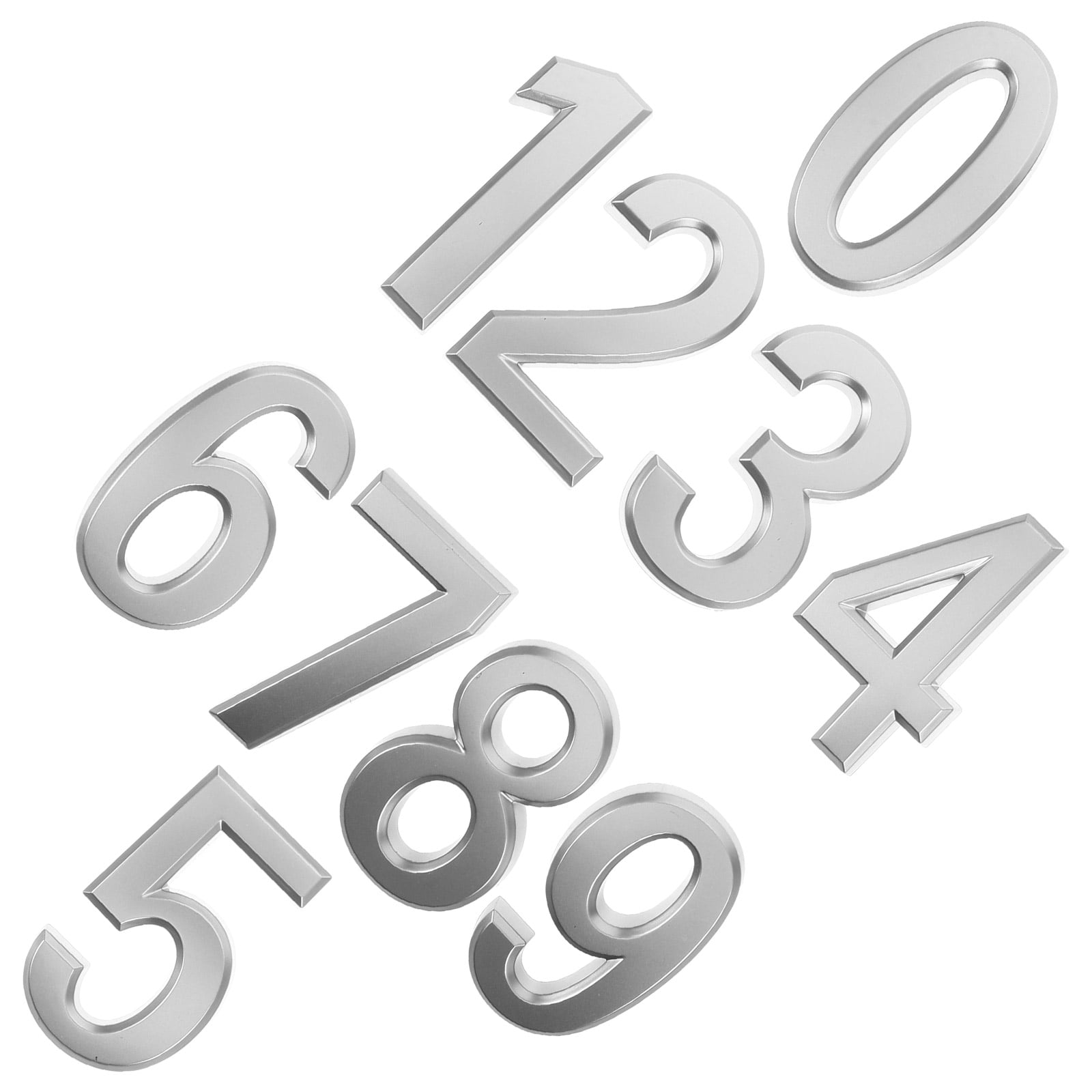 10pcs 3d House Numbers Mailbox Numbers Room Number Sign Outside Office ...