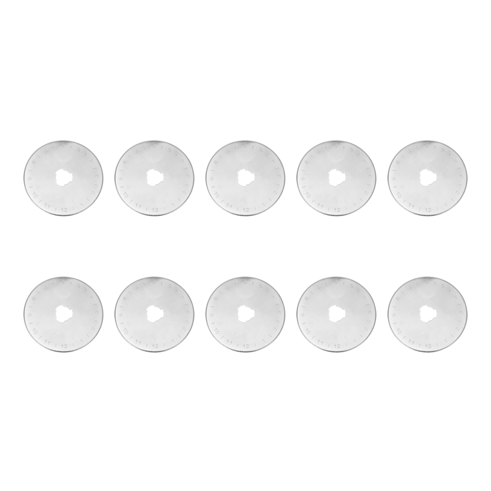 10pcs 45mm Rotary Cutter Replacement Blades with Storage Case Circular ...