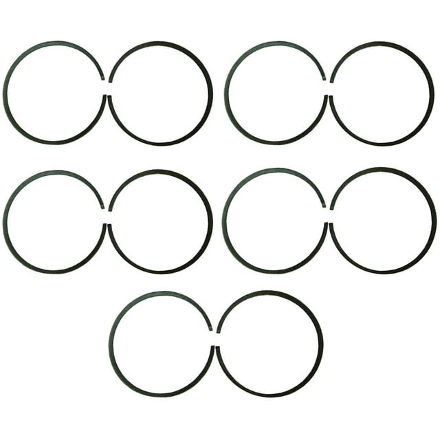 10pcs 47mm Piston Rings for 66cc 80cc Engine Motorised Bicycle Bike ...