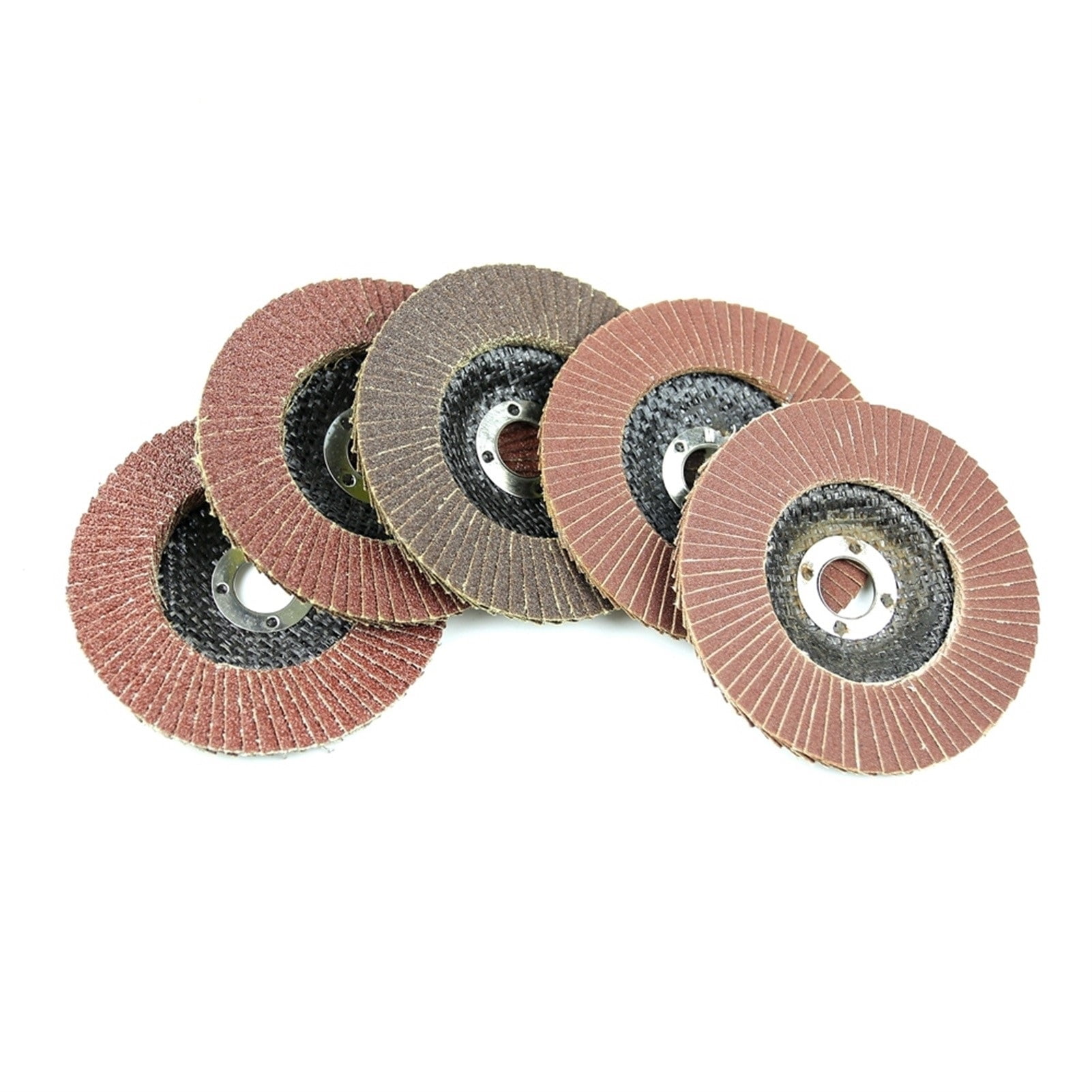 10pcs 4inch x 16mm P60-240 Abrasive Flap Disc T27 Angle Grinder ...