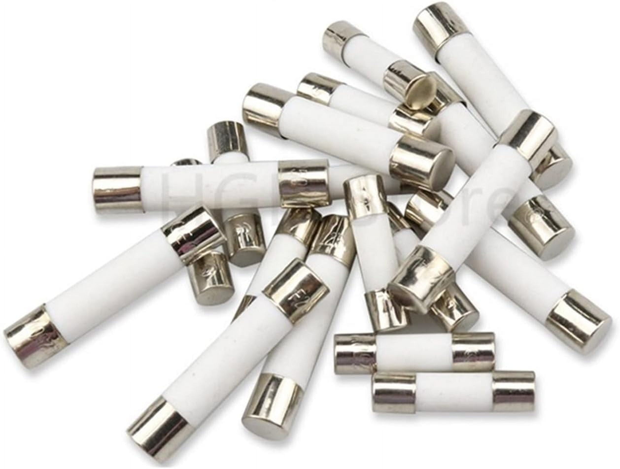 10pcs 5 * 20mm 6 * 30mm Fast Blow Tube Fuses 250V 0.5A 1A 2A 3A 4A 5A 6A 6.3A 8A 10A 15A 20A 25A ...