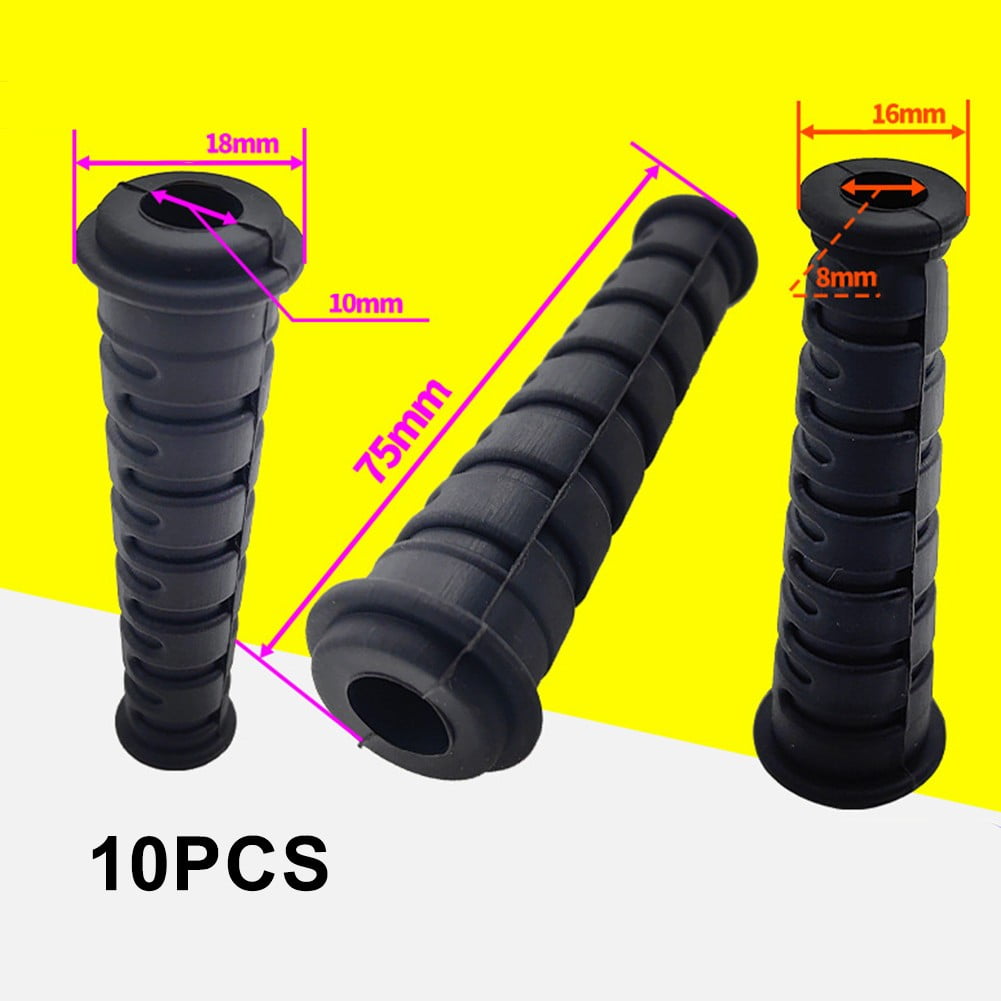10pcs 5.5-10mm Cable Gland Connector PVC Strain Relief Cord Boot ...