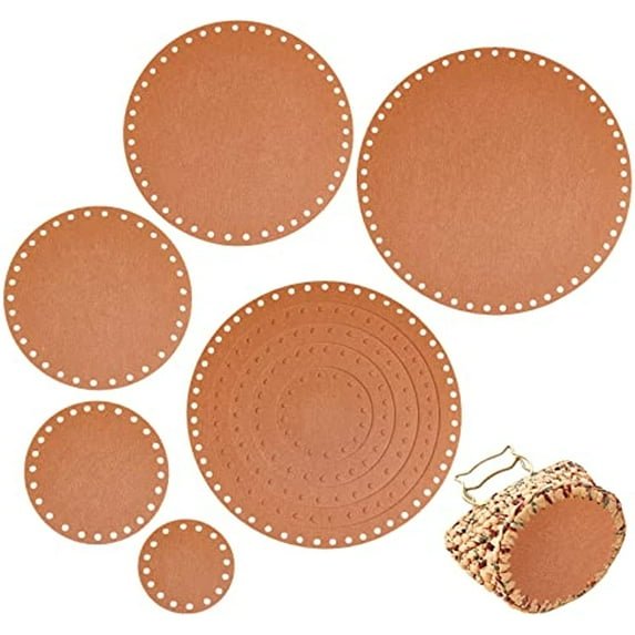 10pcs 5 Sizes Felt Basket Bottom 3.9-11.8 Inch Flat Round Circle Blank ...