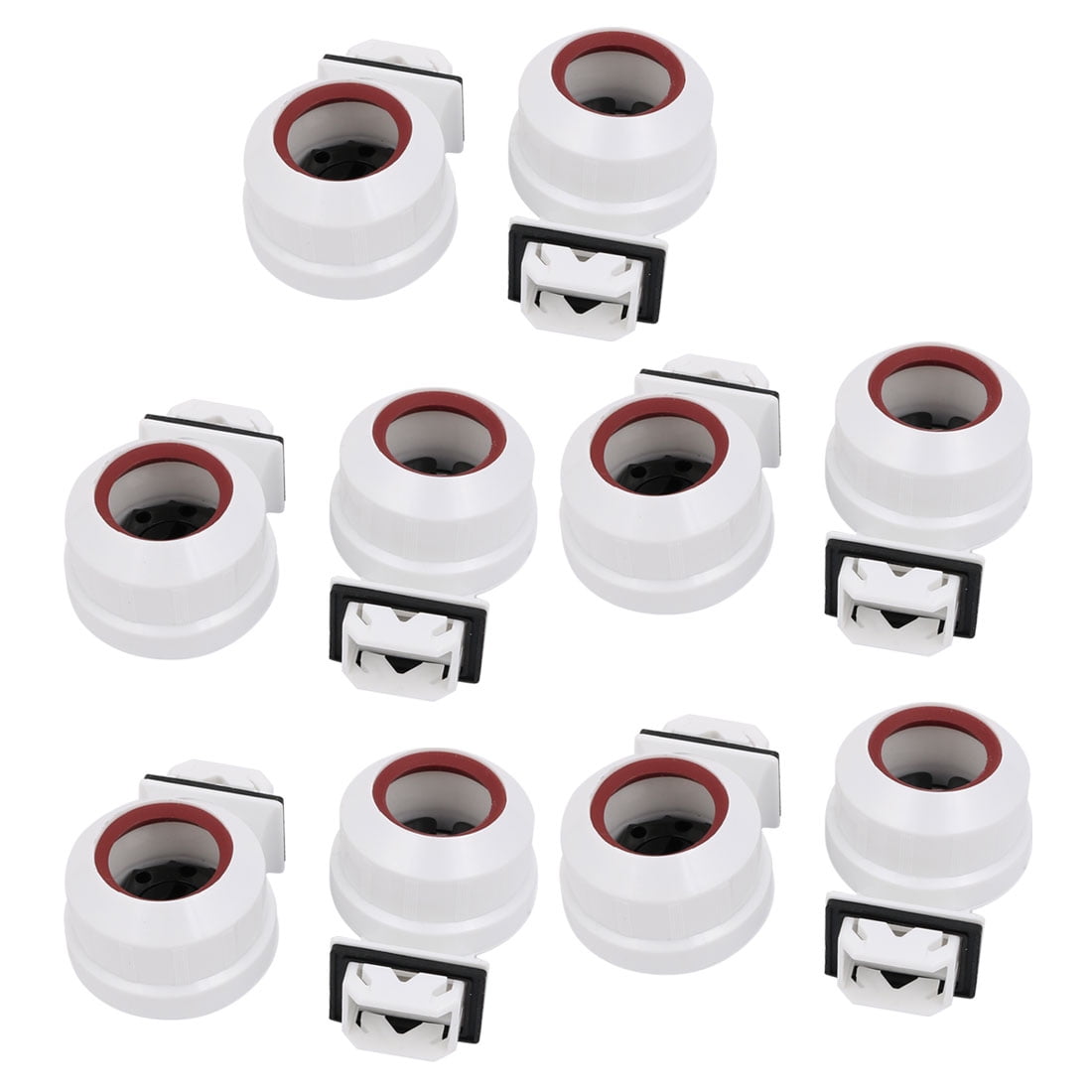 10pcs 500V 2A G13-F41G T8 Light Socket G13 Base Lamp Holder Cover ...
