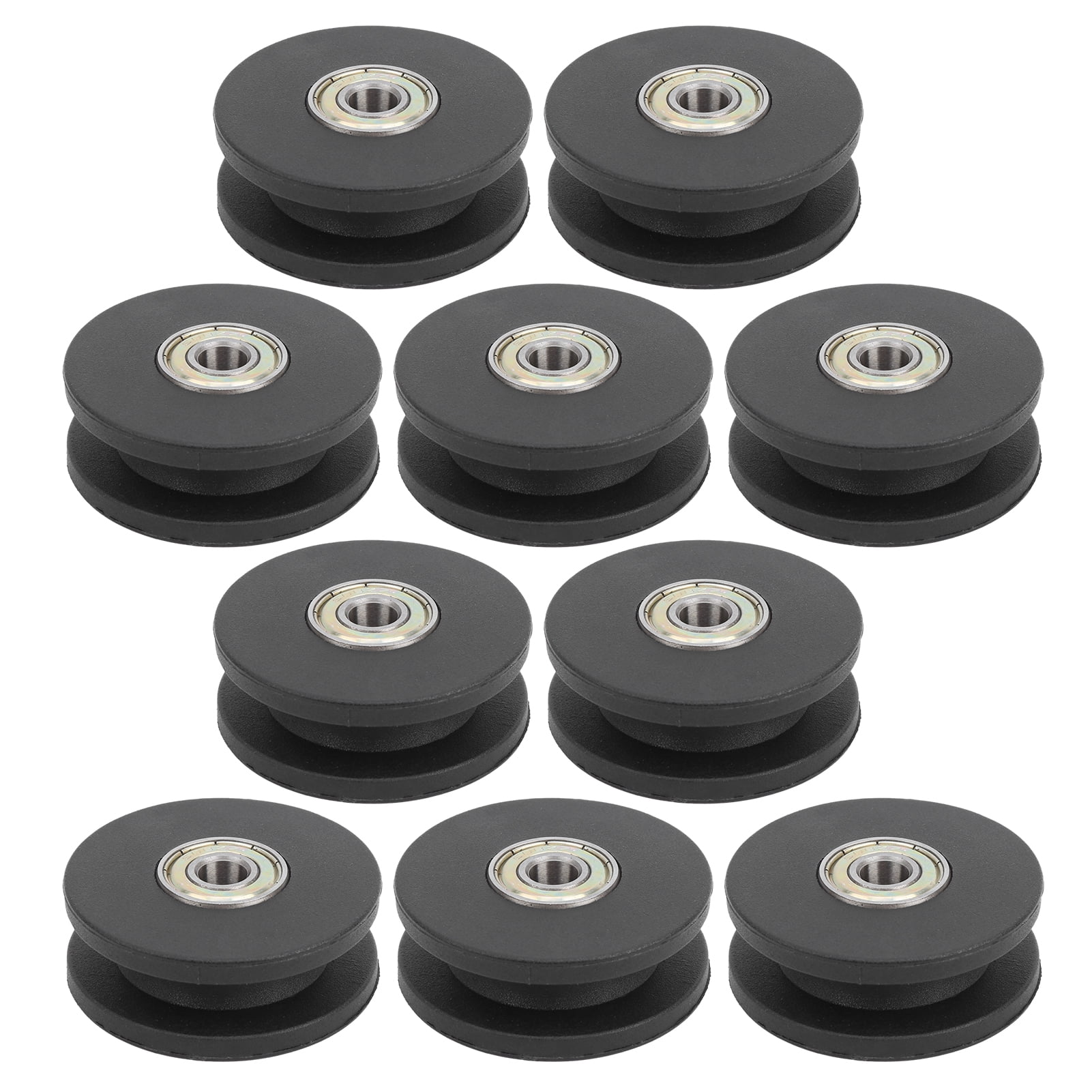 10pcs 50mm Nylon Fitness Bearing Pulley Home Gym Attachments Exe ise ...