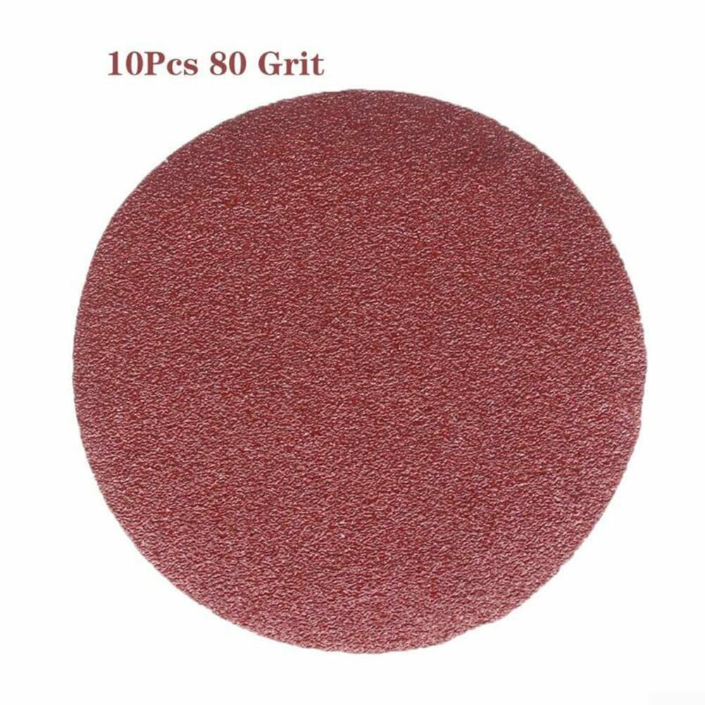 10pcs 5inch/125mm 40-2000Grit Round Shape Disk Sand Sheets Sandpaper ...