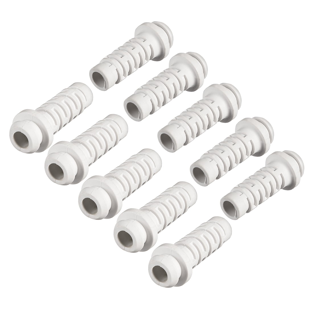 10pcs 5mm Inner Dia PVC Strain Relief Cord Boot Protector Power Tool ...