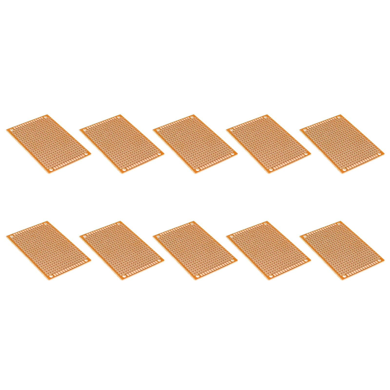 10pcs 5x7cm Plastic Protoboard Insulated Phenolic Solderable Boards ...
