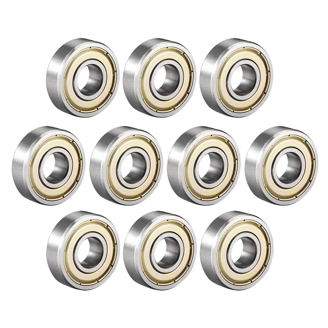 10pcs 6000ZZ Double Shielded 6000-2Z Deep Groove Ball Bearings High ...