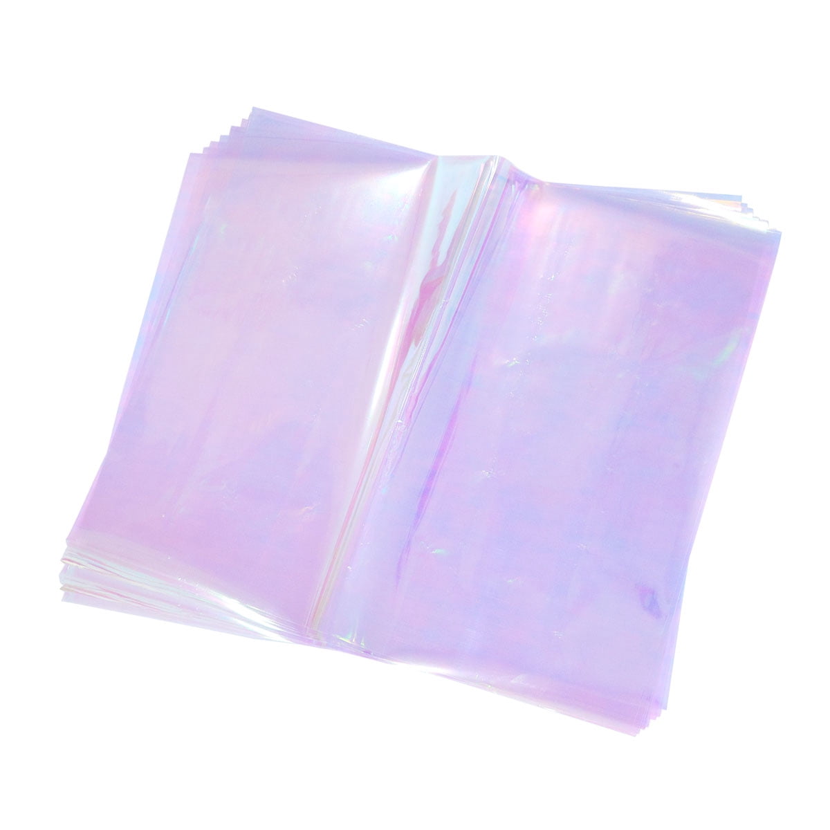 10pcs 60x50cm Iridescent Film Cellophane Wrapping Packaging Paper for ...