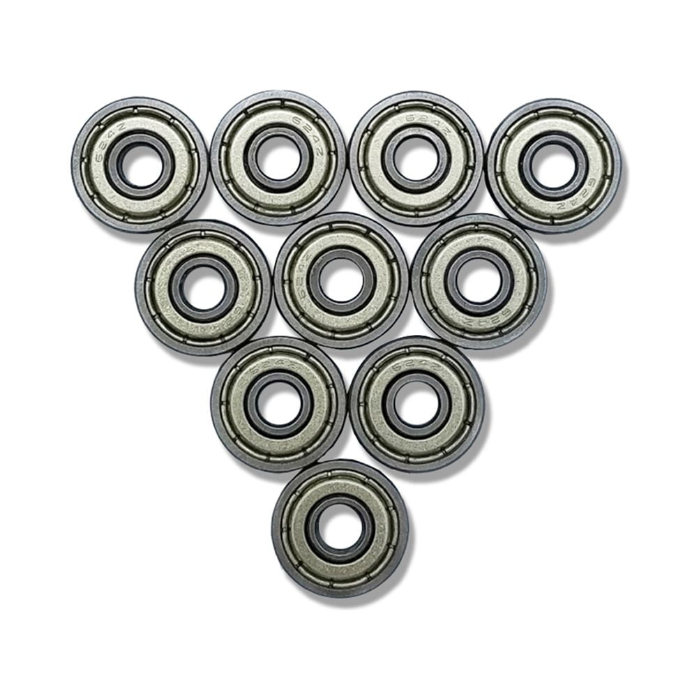 10pcs 623ZZ 3mm x 10mm x 4mm Shielded Greased Miniature Ball Bearings ...