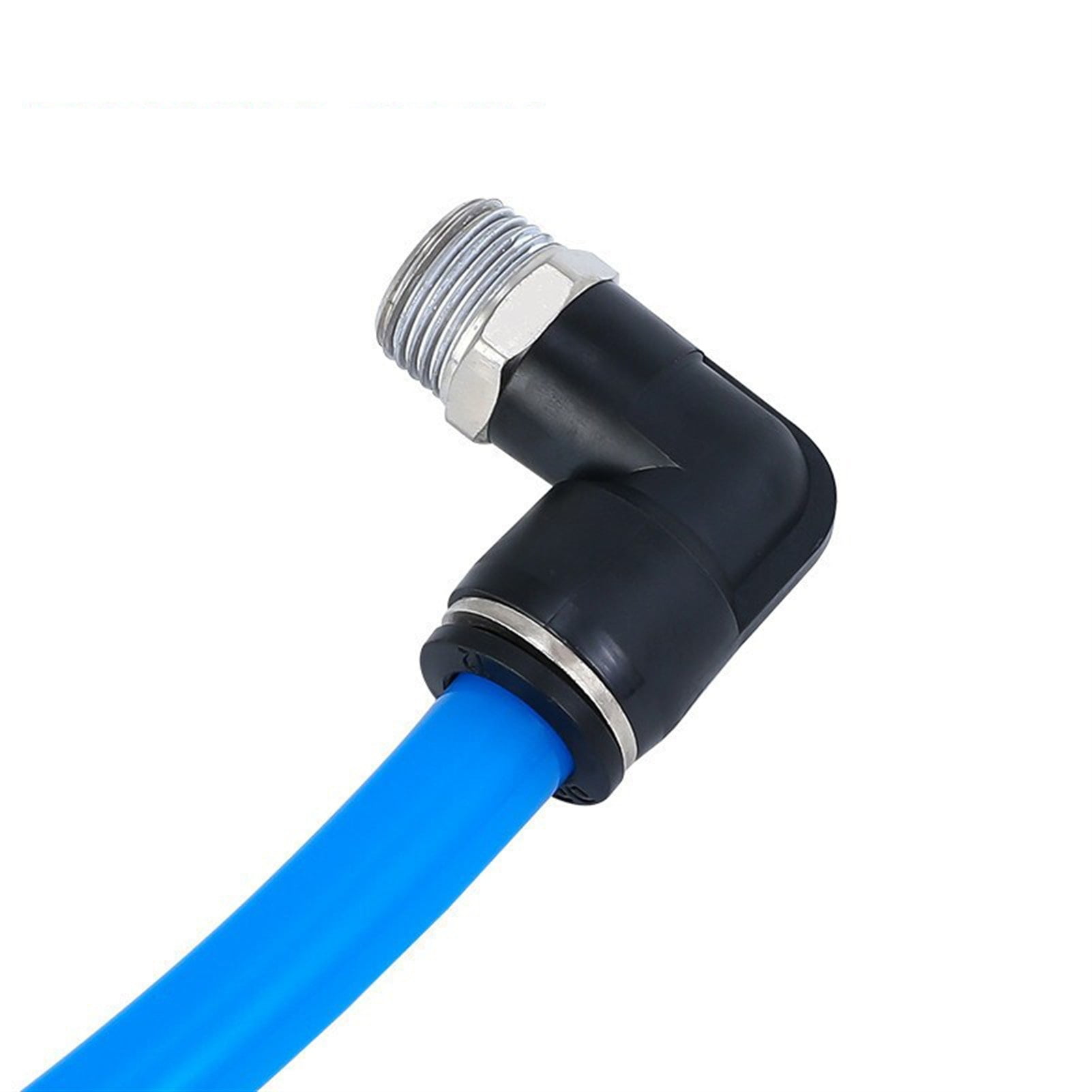 10pcs 6mm 8mm 10mm 12mm L-type 360 Degree High Speed Rotating Pneumatic ...