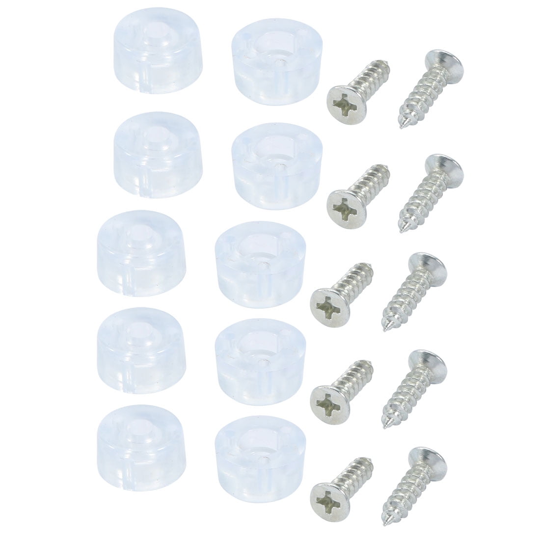 10Pcs 7.5mmx14mm Rubber Door Buffer Stopper Pulleys Positioning Block w ...