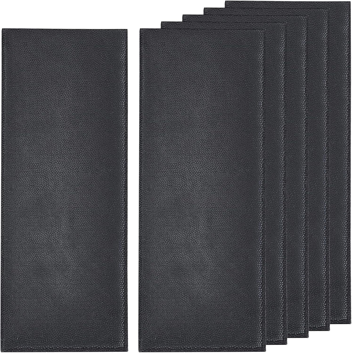 10pcs 7.8×3 Inch Bag Base Shaper Black Durable Plastic Sheet Rectangle ...