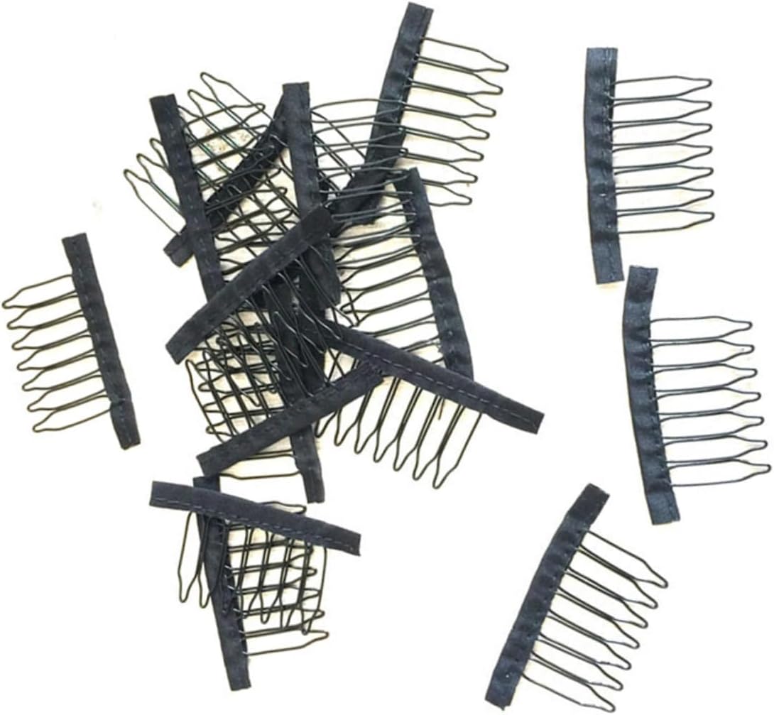 10pcs 7 Hair Teasing Comb Hat Accessories Women's Wigs Metal Hair Clips ...