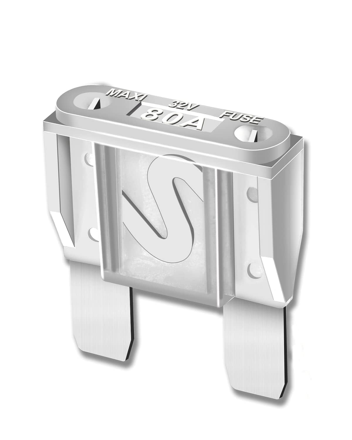 10pcs 80AMP Maxi Fuses - 80A Automotive Blade Fuse for Auto, Car, Rv ...