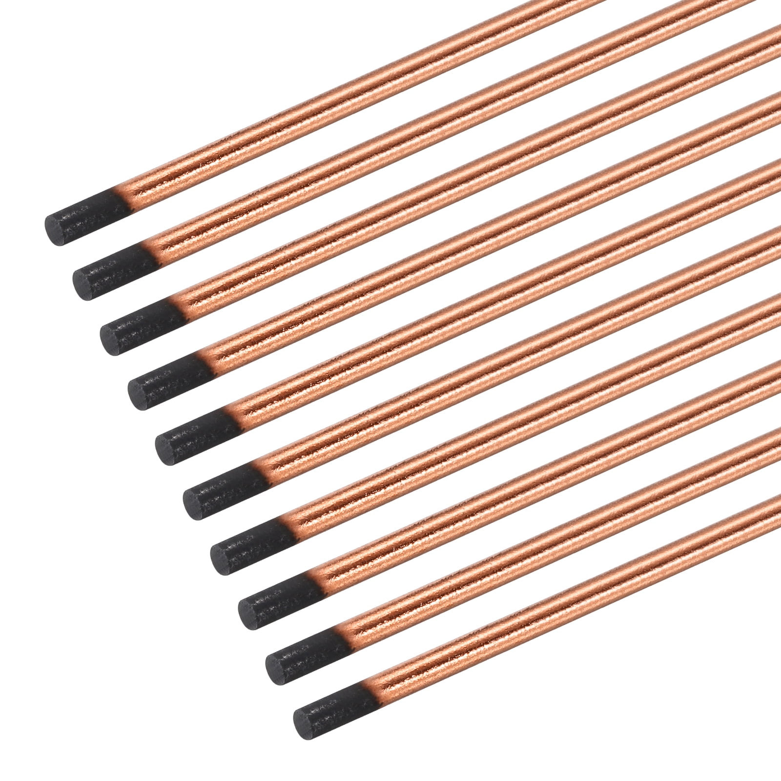 10pcs 8mmx355mm(5/16"x14") Carbon Arc Air Gouging Rods Copper Graphite ...
