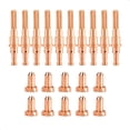 10pcs 9-8210 Tip & 10pcs 9-8215 Electrode 60A Nozzle for Cutmaster 52 ...
