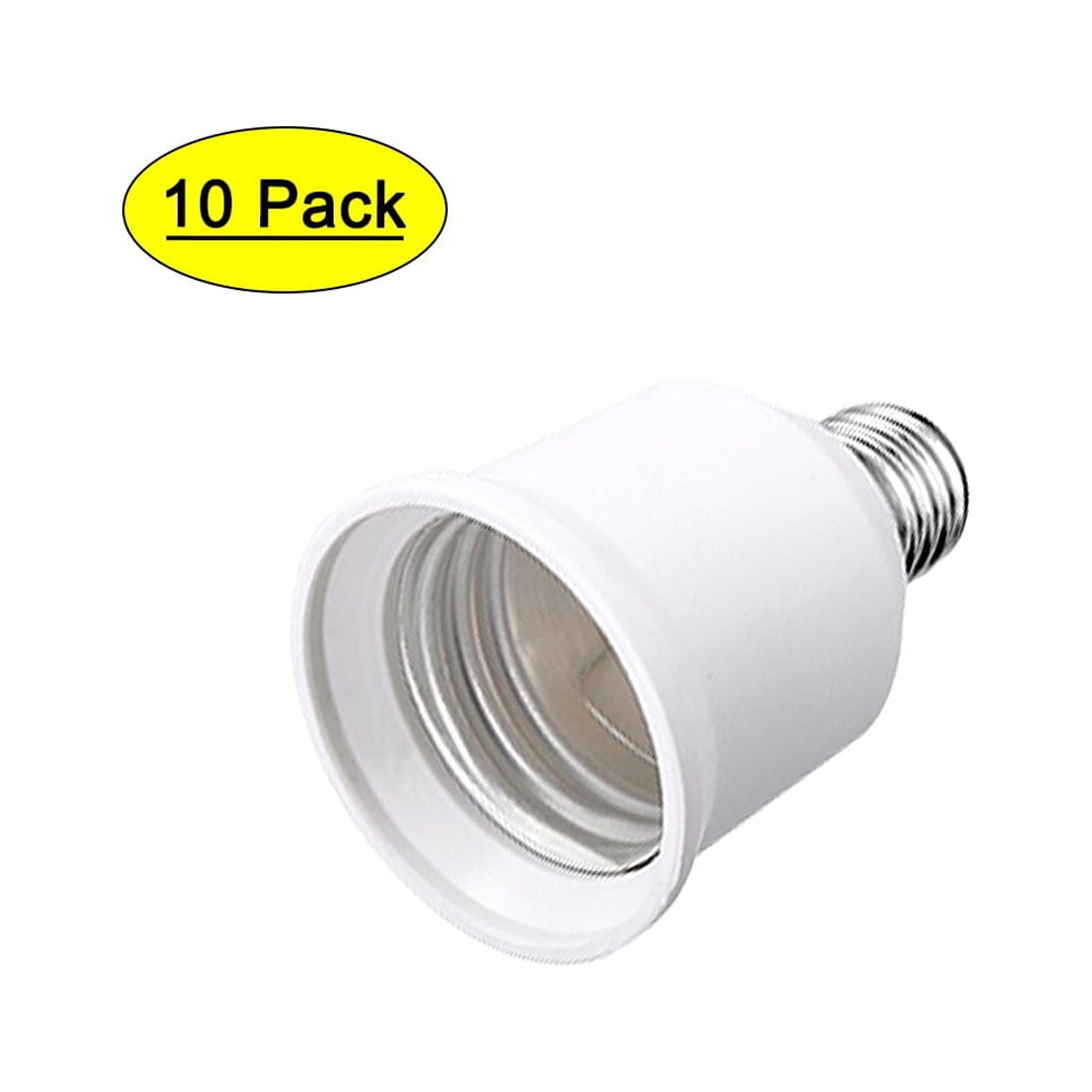 10pcs 90-240V 4A E17 to E26 Socket Adapter PBT Lamp Bulb Holder ...