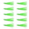 10pcs 90mm Fishing Lures Soft Baits Rubber Shrimp Baits Squid Hook ...