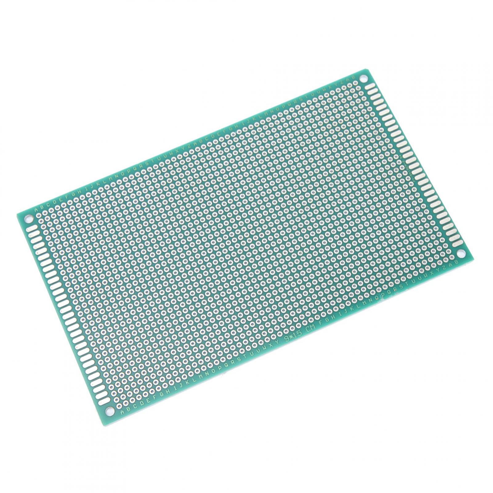 Neyseki 10pcs 9x15cm Double Side Prototype PCB Tinned Breadboard ...