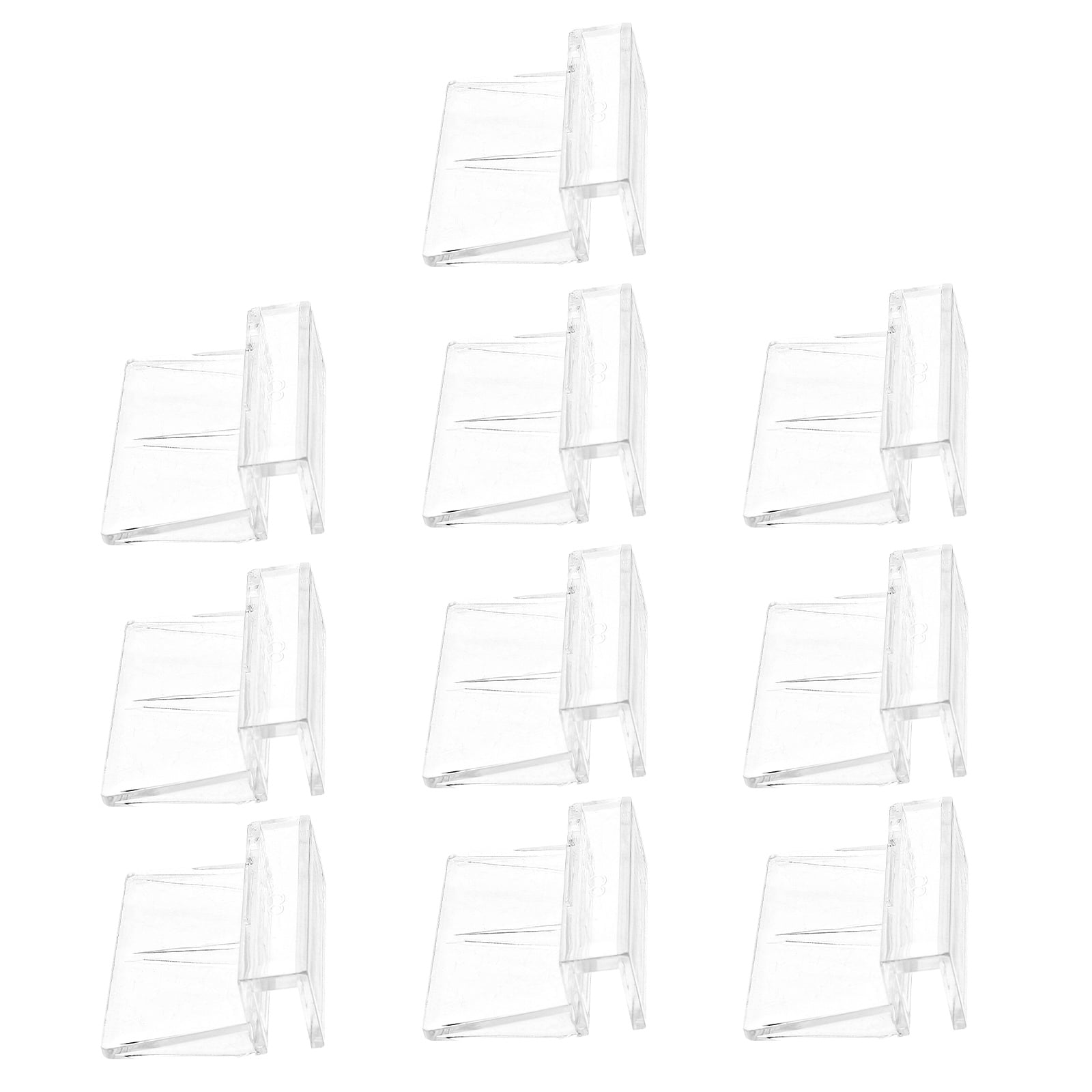 10pcs Acrylic Aquarium Cover Brackets Fish Tank Cover Holders Fish Tank ...