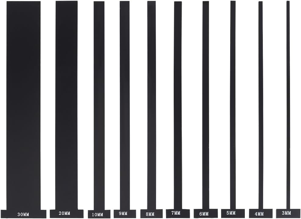 10pcs Acrylic Bookbinding Spacer Tools Handmade Tools Bookbinding ...