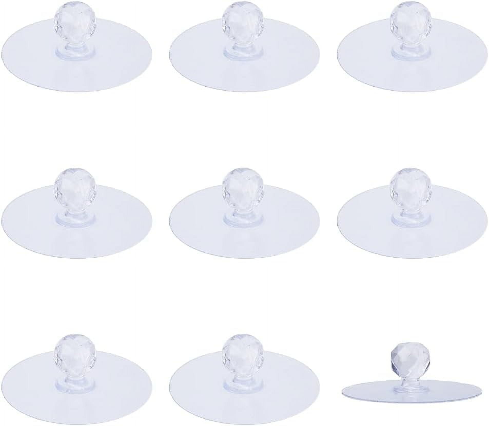 10pcs Acrylic Drawer Knobs Transparent Plastic Cabinet Knobs Wardrobe ...