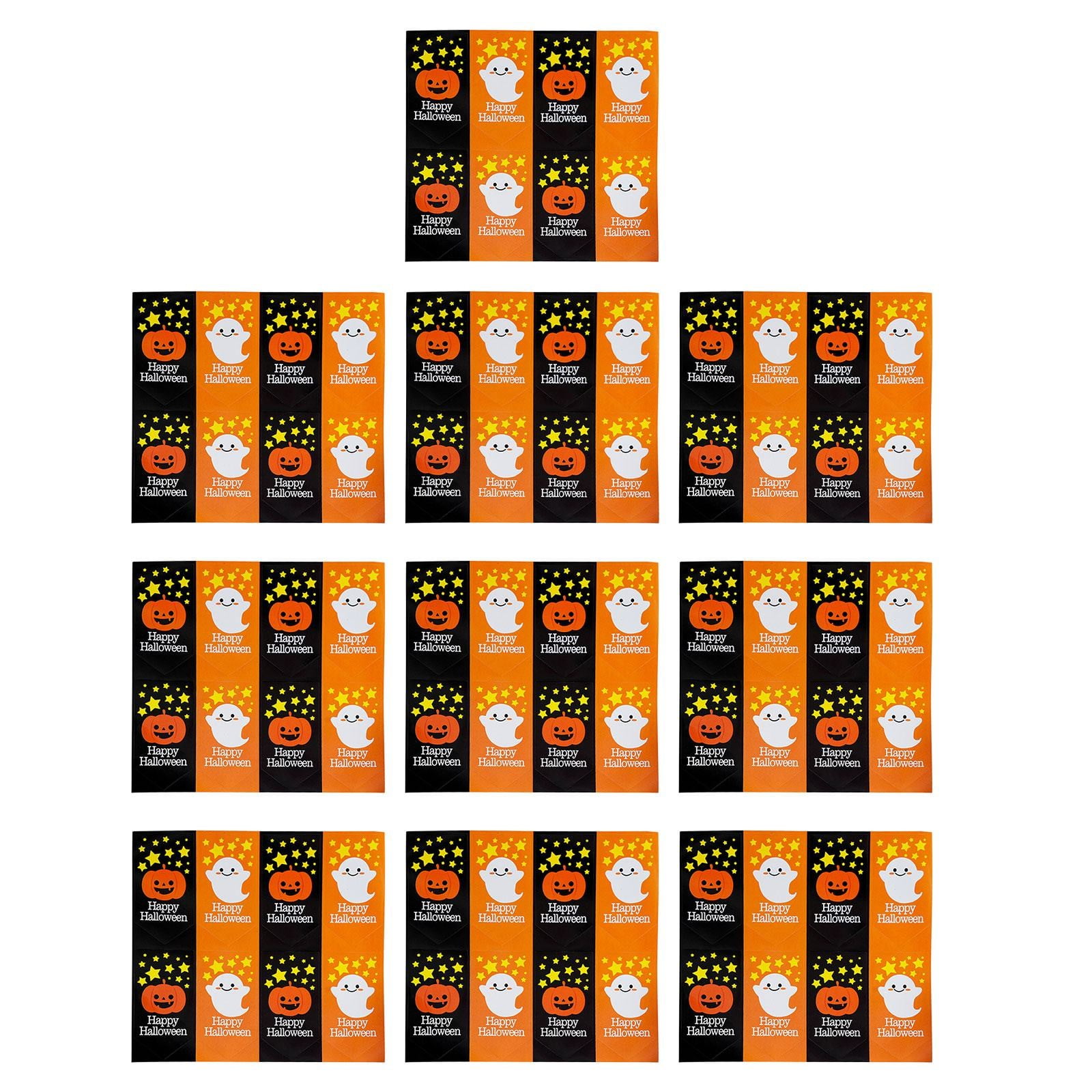 10pcs Adhesive Seal Sticker Seal Sticker For Packaging Halloween Seal ...