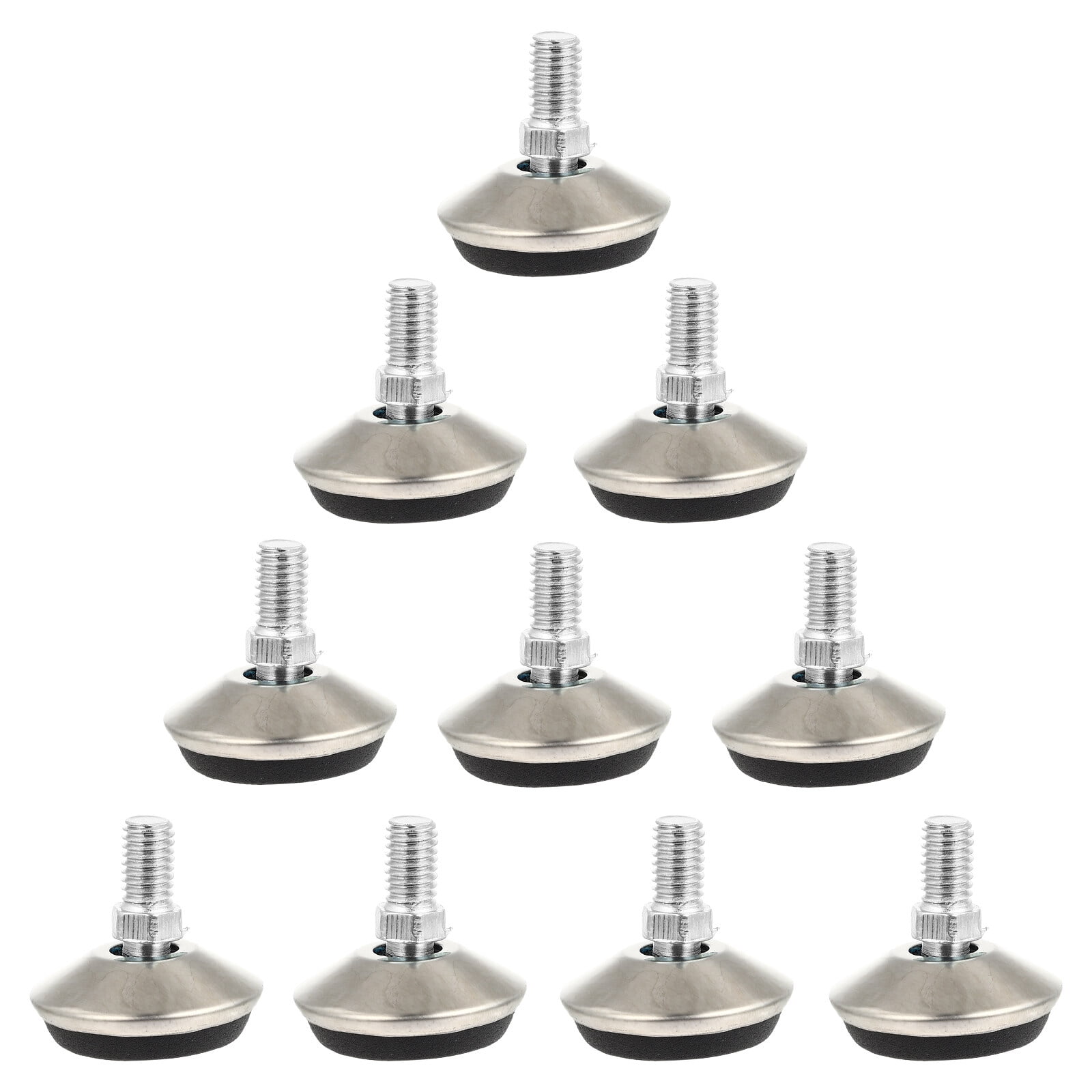 10pcs Adjustable Swivel Leveling Feet Adjustable Furniture Leveling ...
