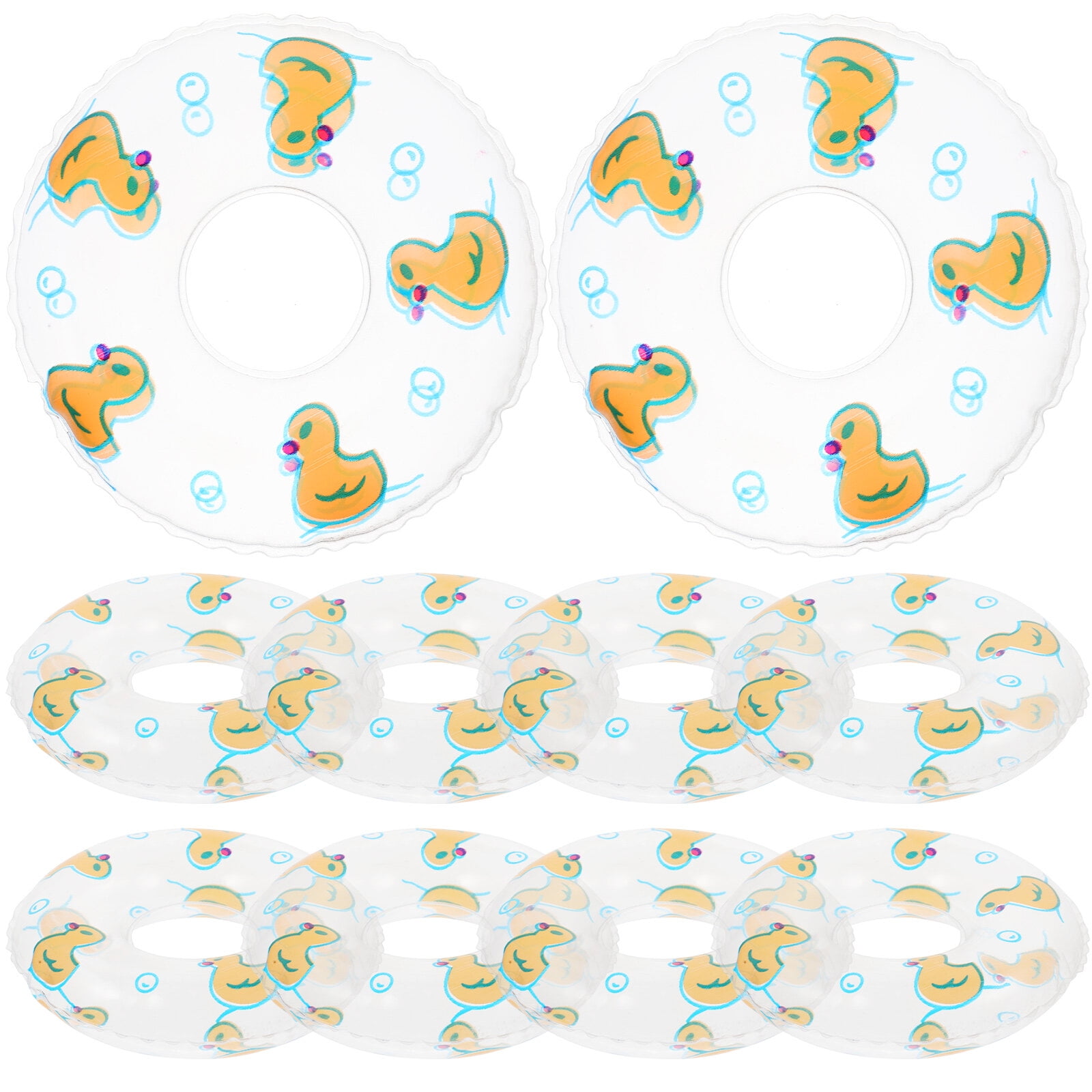 10pcs Adorable Mini Swimming Rings Decorative Small Swim Rings Tiny ...